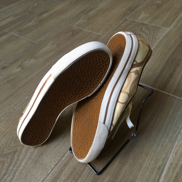 Coach | Sweaters | Coach Tankhaki Barrette Signature Sneakers | Poshmark